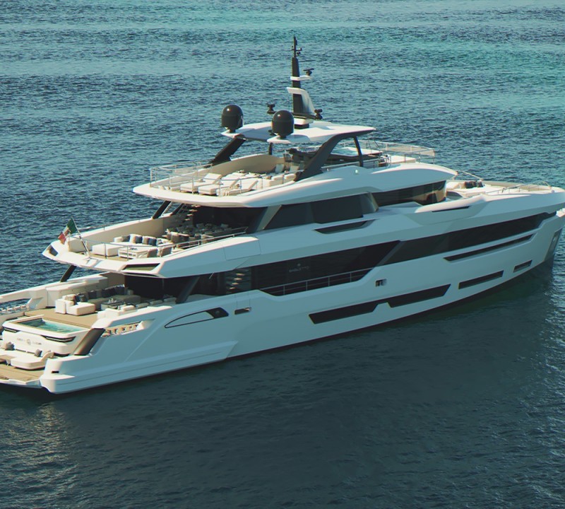 Yacht PERLA BIANCA, Baglietto DOM 133 | CHARTERWORLD Luxury Superyacht Charters